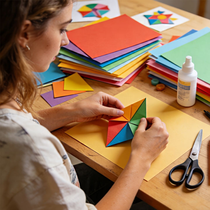 A4 Cardstock 50/40 Sheets Colored Cardstock 50 Colors, 230 gsm Colorful ...