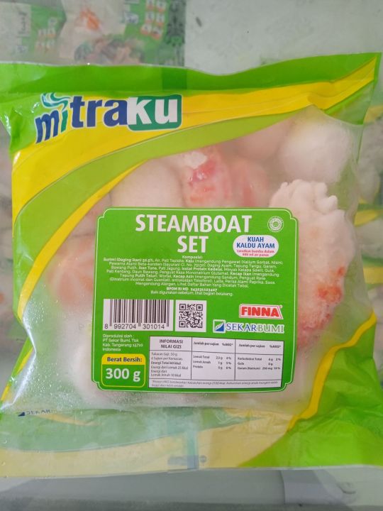 STEAMBOAT SET MITRAKU SEAFOOD FROZEN FOOD ISI 300G | Lazada Indonesia