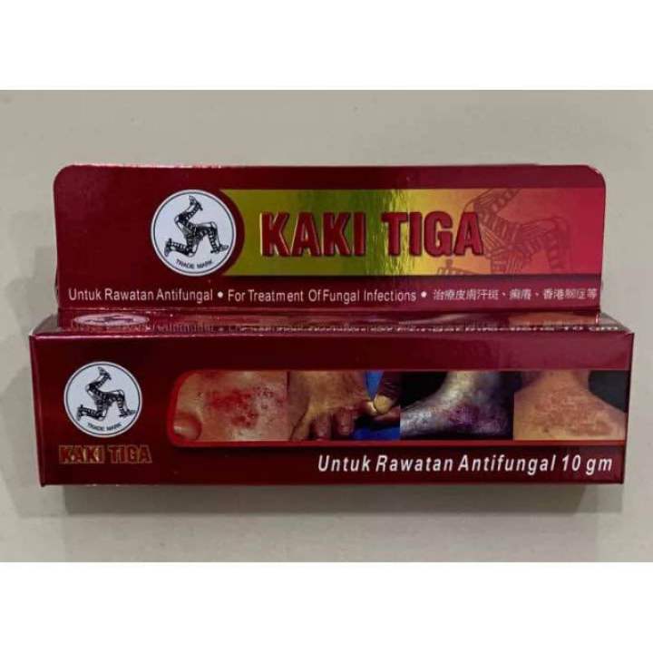 cap KAKI TIGA cream antifungal 10gr. | Lazada