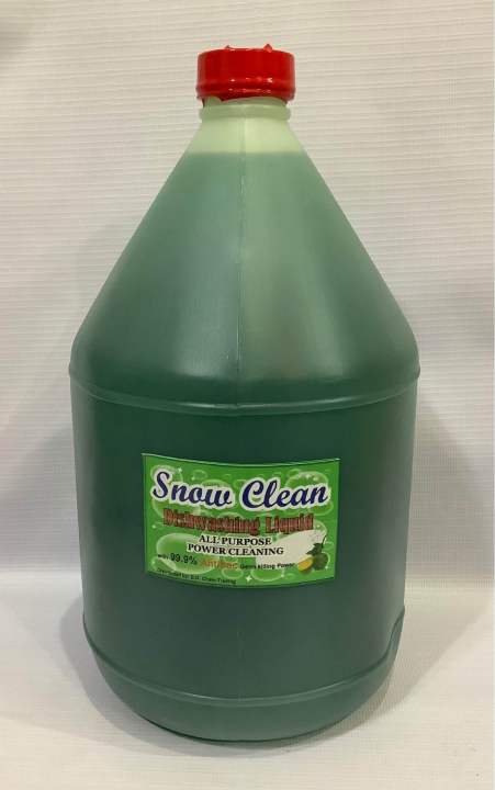 Snow Clean Dishwashing Liquid with Anti Bacterial Protection - gentle ...