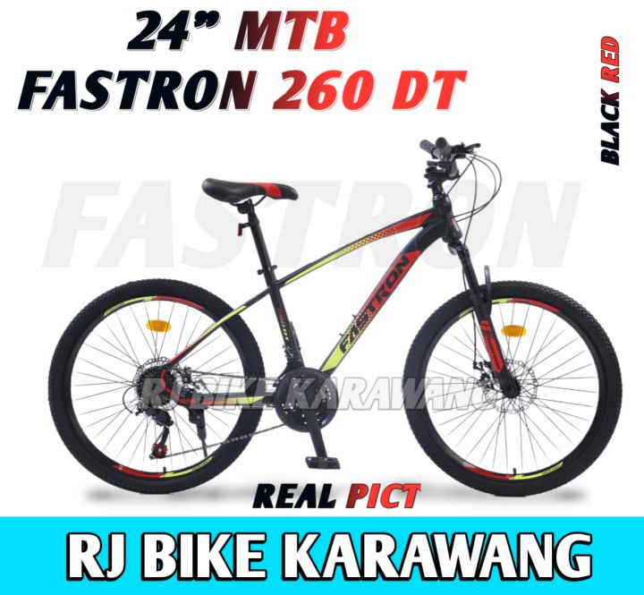 Sepeda Gunung MTB FASTRON 260DT TRENDY Disc 3x7 Speed | Lazada Indonesia