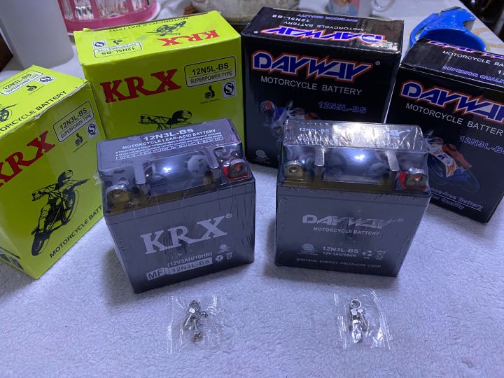 BATTERY DAYWAY/KRX 5L/3L MAINTENANCE FREE | Lazada PH