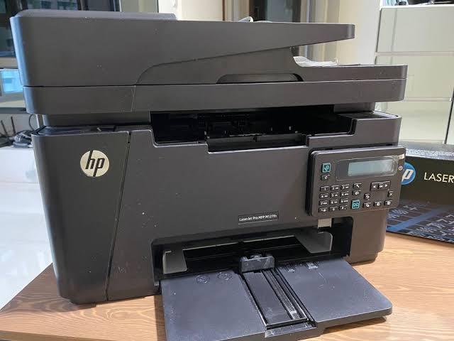 Printer HP Laserjet Pro MFP M127FN laser mono All-in-One A4 | Lazada ...