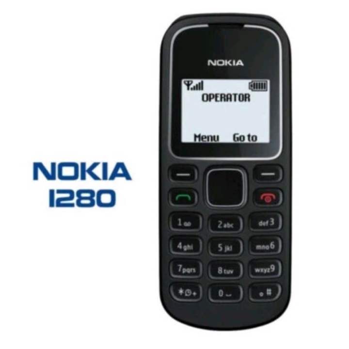Nokia 1280 Keypad Phone With Flashlight Classic Straight Board Ultra ...