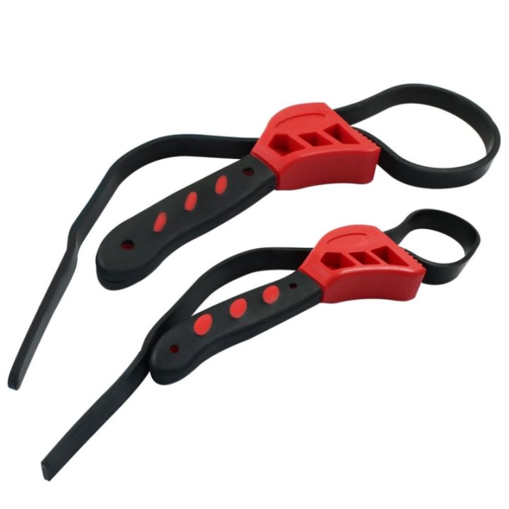 1Pcs 6inch Belt Wrench Oil Filter Puller Strap Spanner Chain Wrench ...
