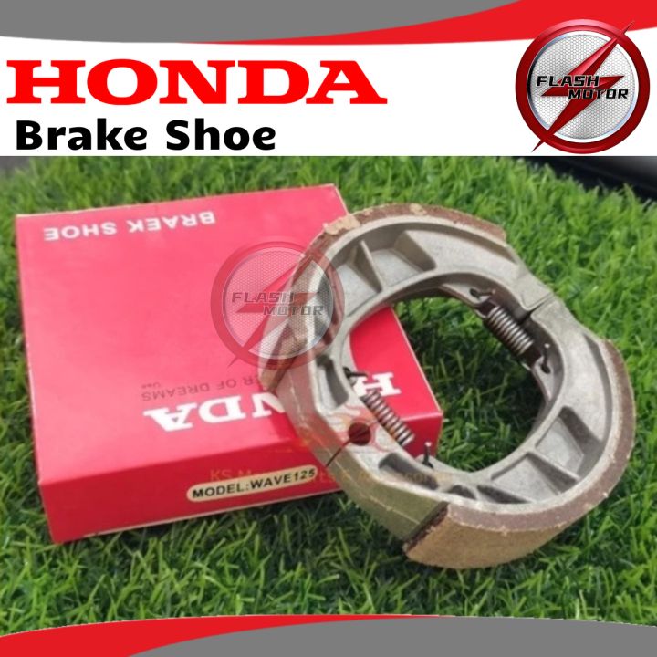 Flashmotor HONDA ORIGINAL INDONESIA BRAKE SHOE EX5 DREAM WAVE100 WAVE125 WAVE110 DASH SMASH E ...