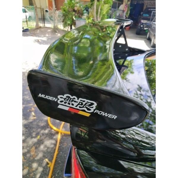 [FAST & READY] K066# MUGEN POWER Spoiler Vinyl Car Stickers | Lazada