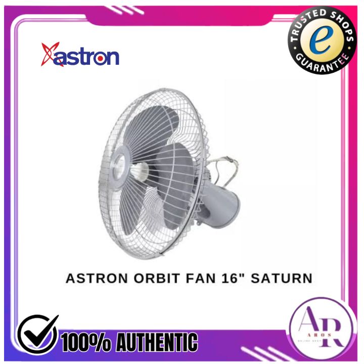 Astron Orbit Fan 16" SATURN 360 Ceiling Fan | Lazada PH