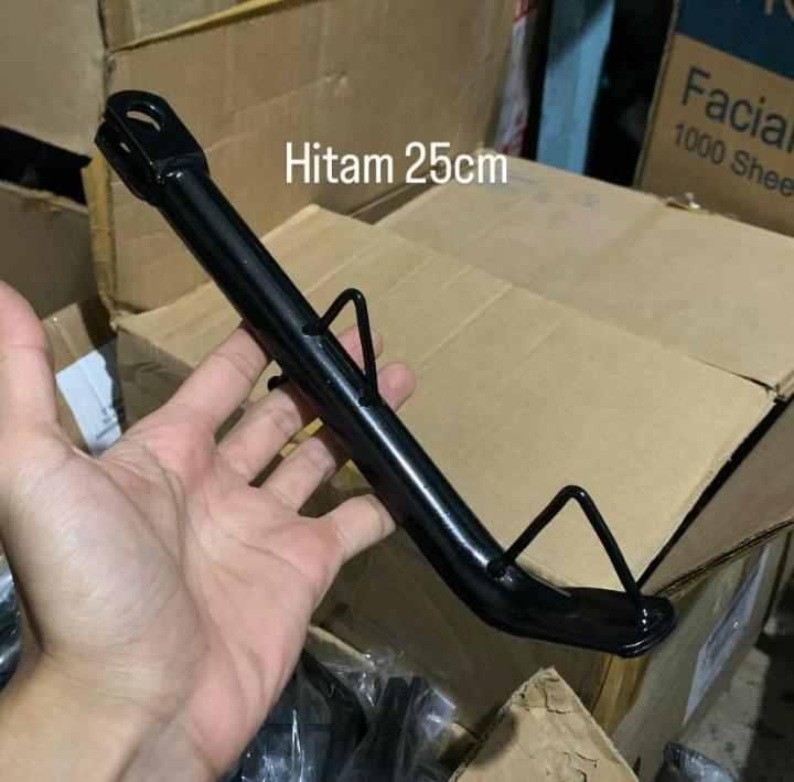 standar satu standar samping universal hitam | Lazada Indonesia