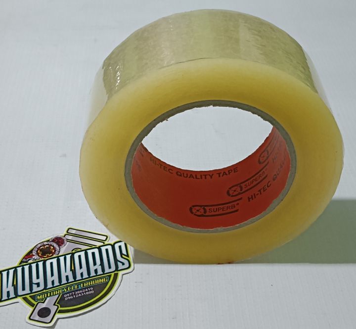 PACKAGING TAPE CLEAR HI-TECH QUALITY TAPE | Lazada PH