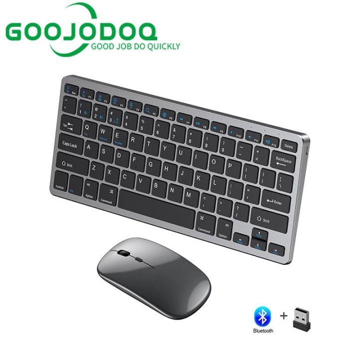 Wireless Keyboard Bluetooth 5.0&2.4G Mini Multimedia teclado bluetooth ...