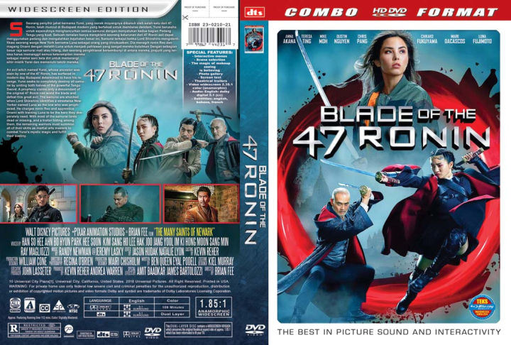 KASET DVD FILM ACTION 2022: BLADE OF THE 47 RONIN | Lazada Indonesia