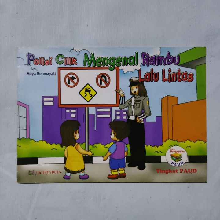 buku cerita anak polisi cilik mengenal rambu lalu lintas | Lazada Indonesia