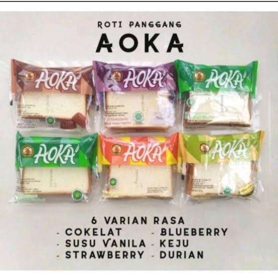 Roti Aoka All Variant Rasa - Roti Panggang | Lazada Indonesia