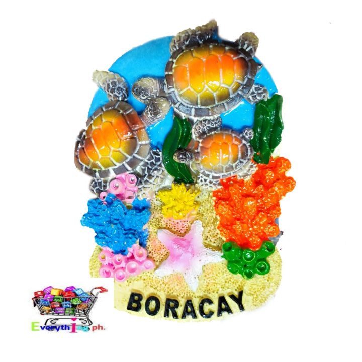 boracay ref magnet souvenirs ceramic cebu ref magnet souvenirs | Lazada PH