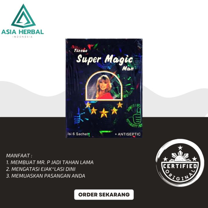 Tisu Super Magic Man Original 1 box | Lazada Indonesia