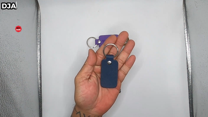 DJA-KC02 – Personalized Car Keychain | Faux Leather | Up to 6 Letters ...