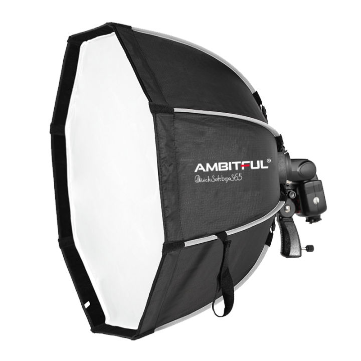 AMBITFUL | Quick Mount Octagonal Softbox Parabolic Reflector Grid for ...