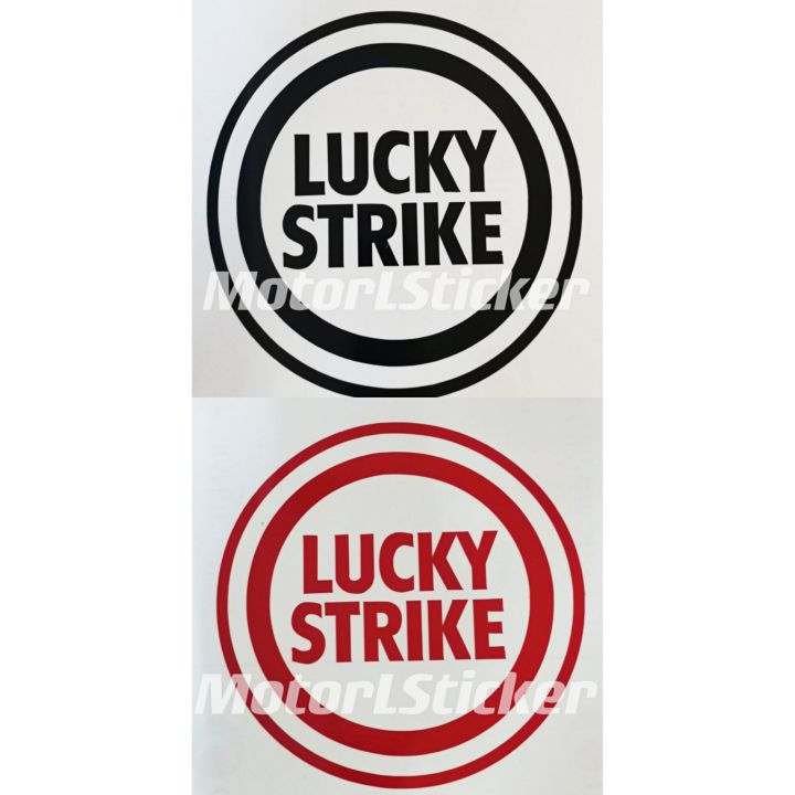 STICKER CUTTING LUCKY STRIKE | Lazada
