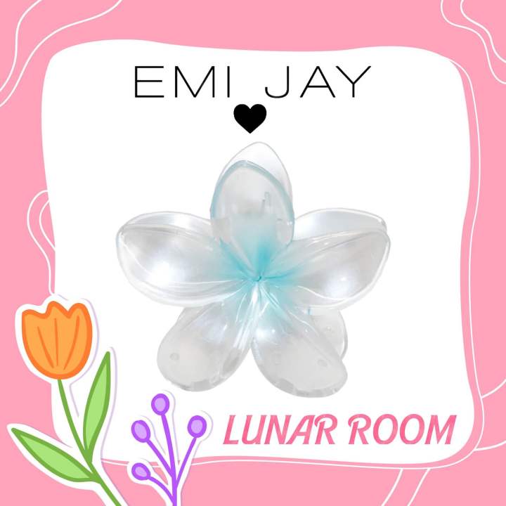 EMI JAY SUPER BLOOM CLIP IN AQUA PEARL | Lazada.co.th