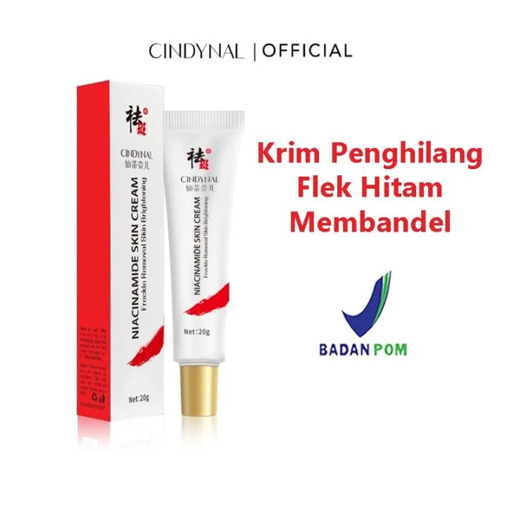BPOM-- krim CINDYNAL NIACINAMIDE SKIN CREAM 20g | Lazada Indonesia