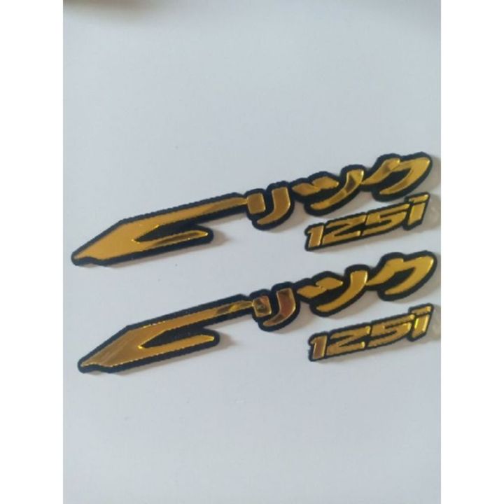 HONDA CLICK 125i EMBLEM JAPANESE CONCEPT ACRYLIC EMBOSSED | Lazada PH