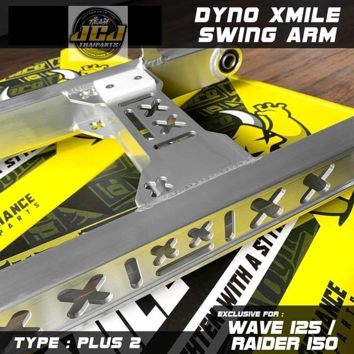 DYNO PRO SWING ARM + 2 Slotted 👉 For Wave & Xrm & Smash & Rusi & Pantra ...