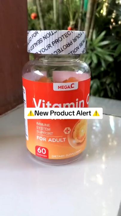 MegaC Ascorbic Acid glutathione with vitamin c Gummies Orignal Immunity ...