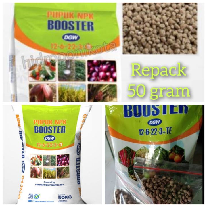 REPACK 50 GRAM PUPUK NPK BOOSTER | Lazada Indonesia