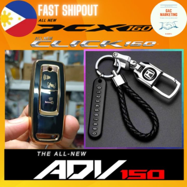 Honda Adv 160 2022 Key Cover Pcx160 Key Remote Cover Click 160 Remote ...