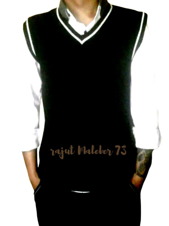 Vest Sweater Rajut Rompi Pria/Rompi Rajut Pria Tebal | Lazada Indonesia