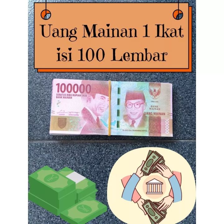 1 PACK UANG MAINAN VERSI LAMA ISI 100 LEMBAR UANG MAINAN EDUKASI ANAK ... 1 PACK UANG MAINAN VERSI LAMA ISI 100 LEMBAR UANG MAINAN EDUKASI ANAK ...