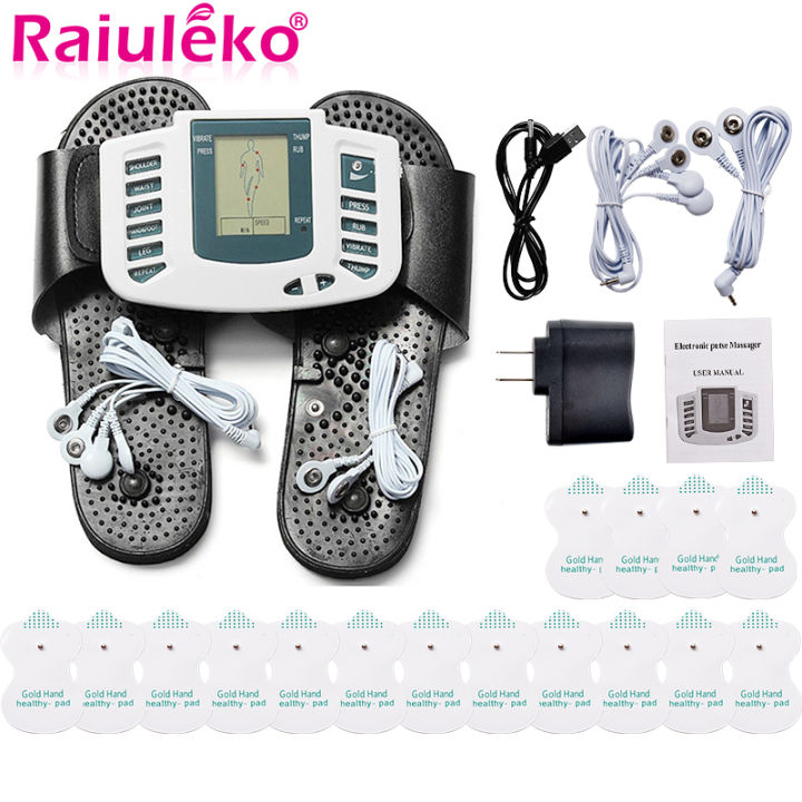 TENS Pulse Body Massager Dual Channel Low-frequency Acupuncture ...
