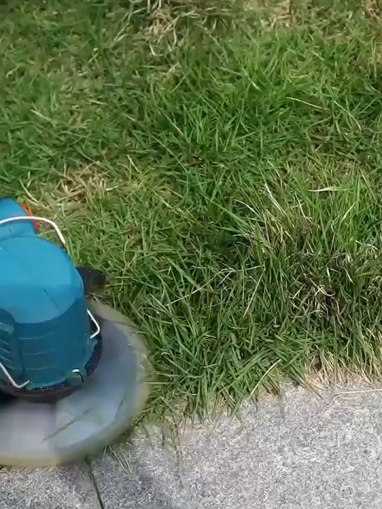 V Household cordless lawn mower small portable lawn mower yard lawn ...