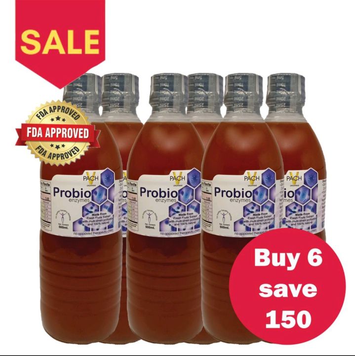 PROBIO ENZYMES Concentrated Multi Strain Probiotics(BUNDLE OF 6 ...