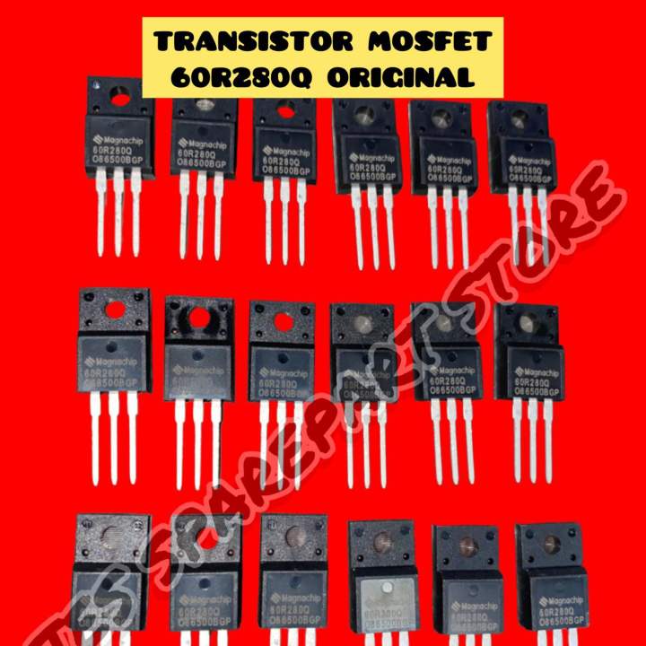 MMF60R280Q 600V 0.28Ω N-channel MOSFET 60R280Q ORIGINAL | Lazada Indonesia