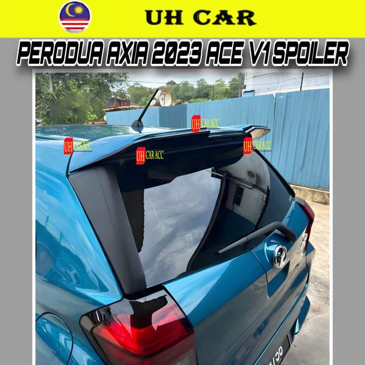 (ACE V1) Perodua Axia 2023 2024 Ace Spoiler Belakang With / Without ...
