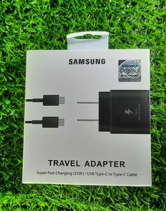 Original Samsung Charger 25W Type C to Type C Set With Cable | Lazada PH