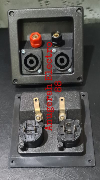 Terminal Box Speaker Kotak 2in1 Building Post Soket Box Biding Dan 2 ...