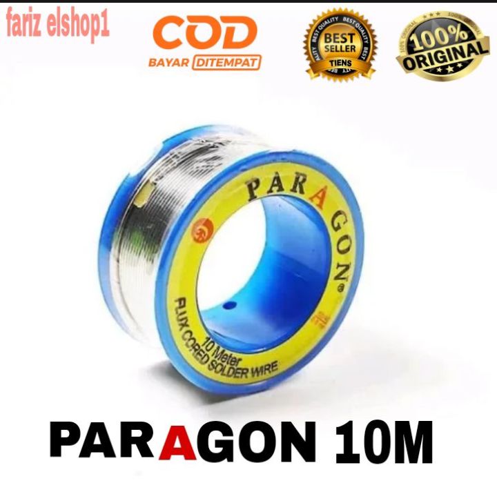 Timah PARAGON timah solder paragon solder wire tinol kawat tinol ...