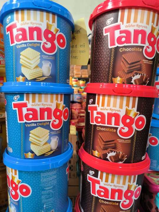 (COD)- Tango wafer chocolate jar timba |wafer coklat | produksi terbaru ...