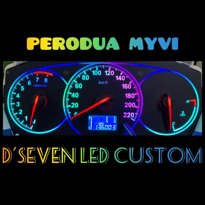 LED METER PERODUA MYVI | Lazada