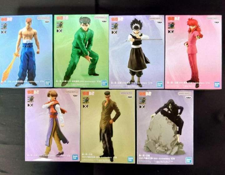 Yu Yu Hakusho 30th Anniversary - Hiei, Yusuke, Kurama, Youko, Taguro ...
