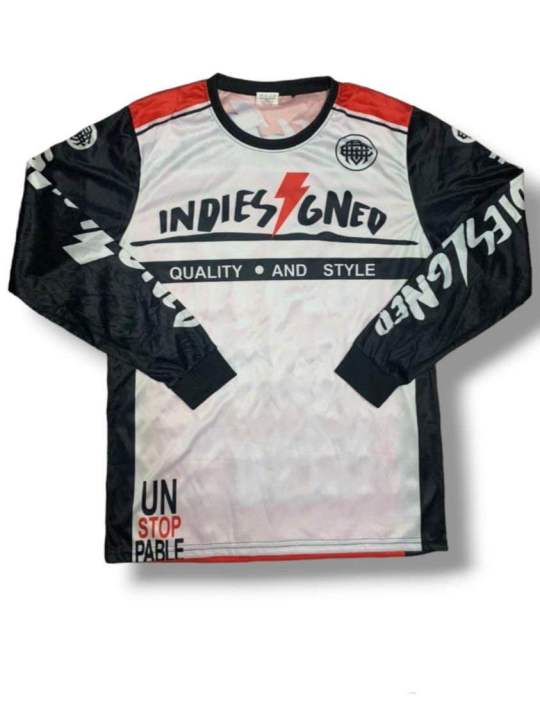 INDIE SIGNED MOTORCYCLE LONG SLEEVE JERSEY | Lazada PH