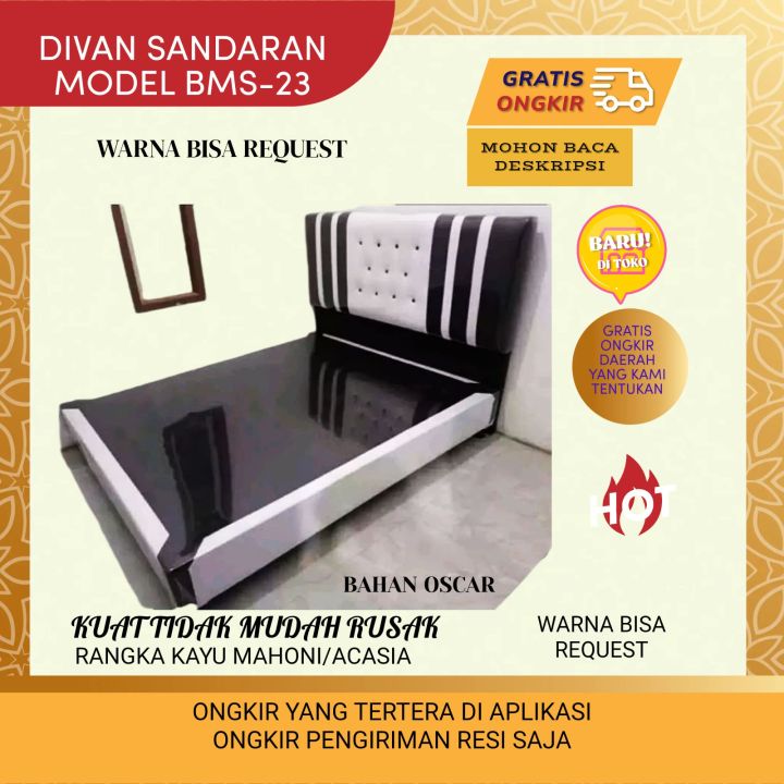 divan sandaran dipan tempat tidur 180x200 BMS-23 | Lazada Indonesia