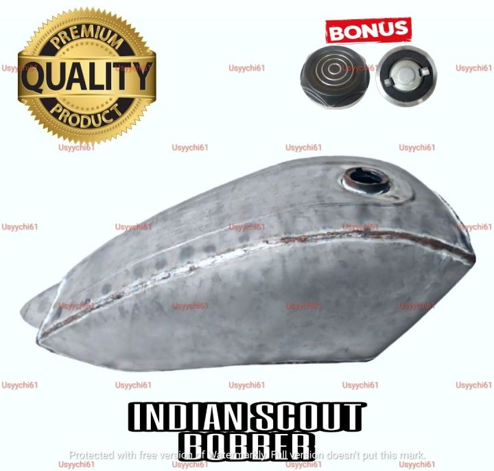 Tangki INDIAN SCOUT Bobber Harley Moge Chopper Custom DLL | Lazada ...