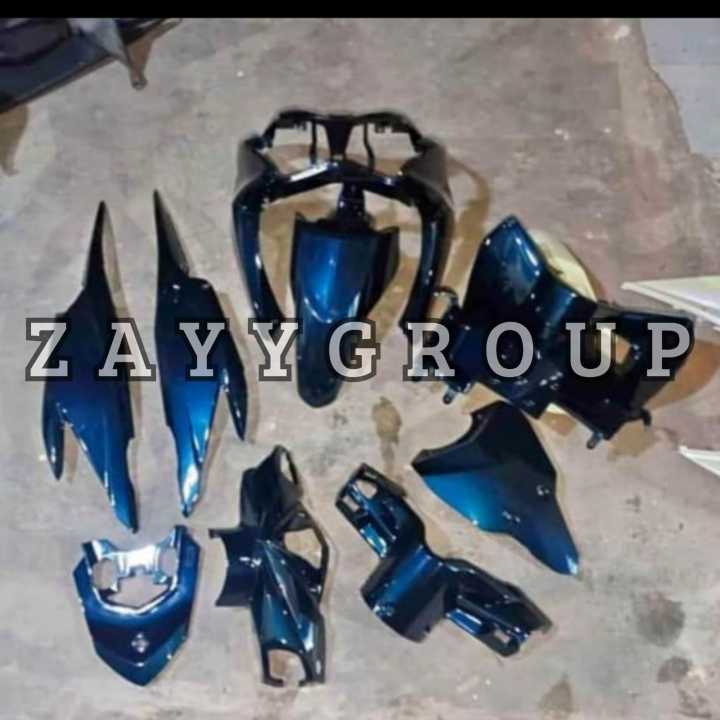 Full Body Sepaket Bagian Halus Warna Biru Moonlight Honda Vario KZR ...