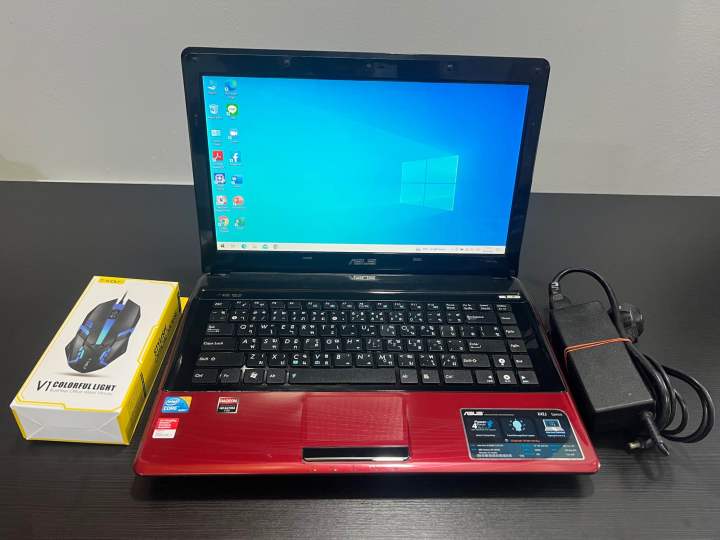 โน๊ตบุ๊คมือสอง Asus X42J แรม 4gb hhd 500gb (จอ 14 นิ้ว ) ราคาโปร พิเศษ ...