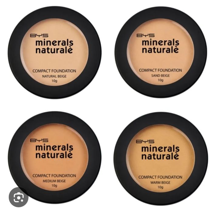 Bys minerals naturale compact foundation | Lazada PH