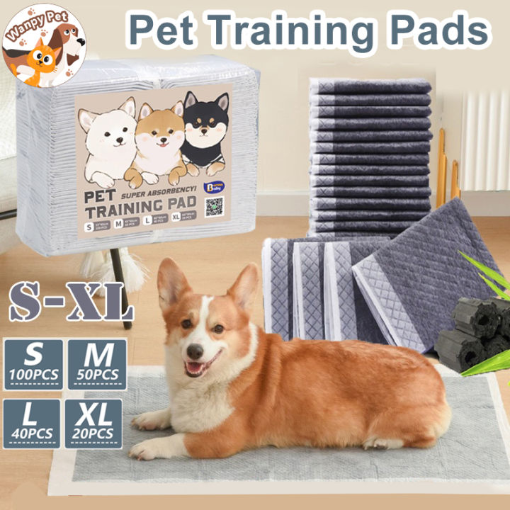 Pet Diaper Dog Pee Training Pad Carbon Fiber Pee Pad Pet Wee Pee Poop ...